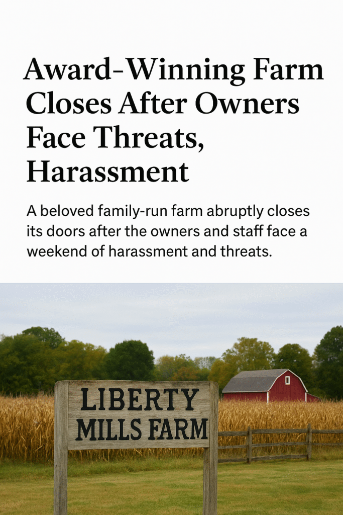 Heartbreak in the Heartland: Why Virginia’s beloved Liberty Mills Farm ...