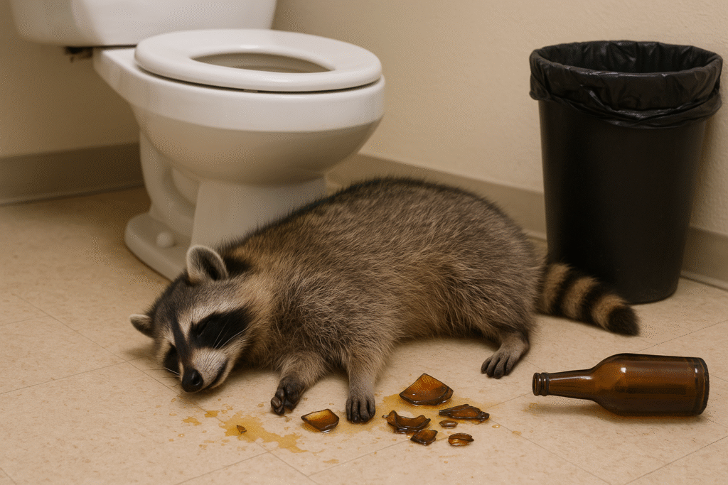 Drunk Raccoon causes chaos in Virginia liquor store—You won’t believe ...